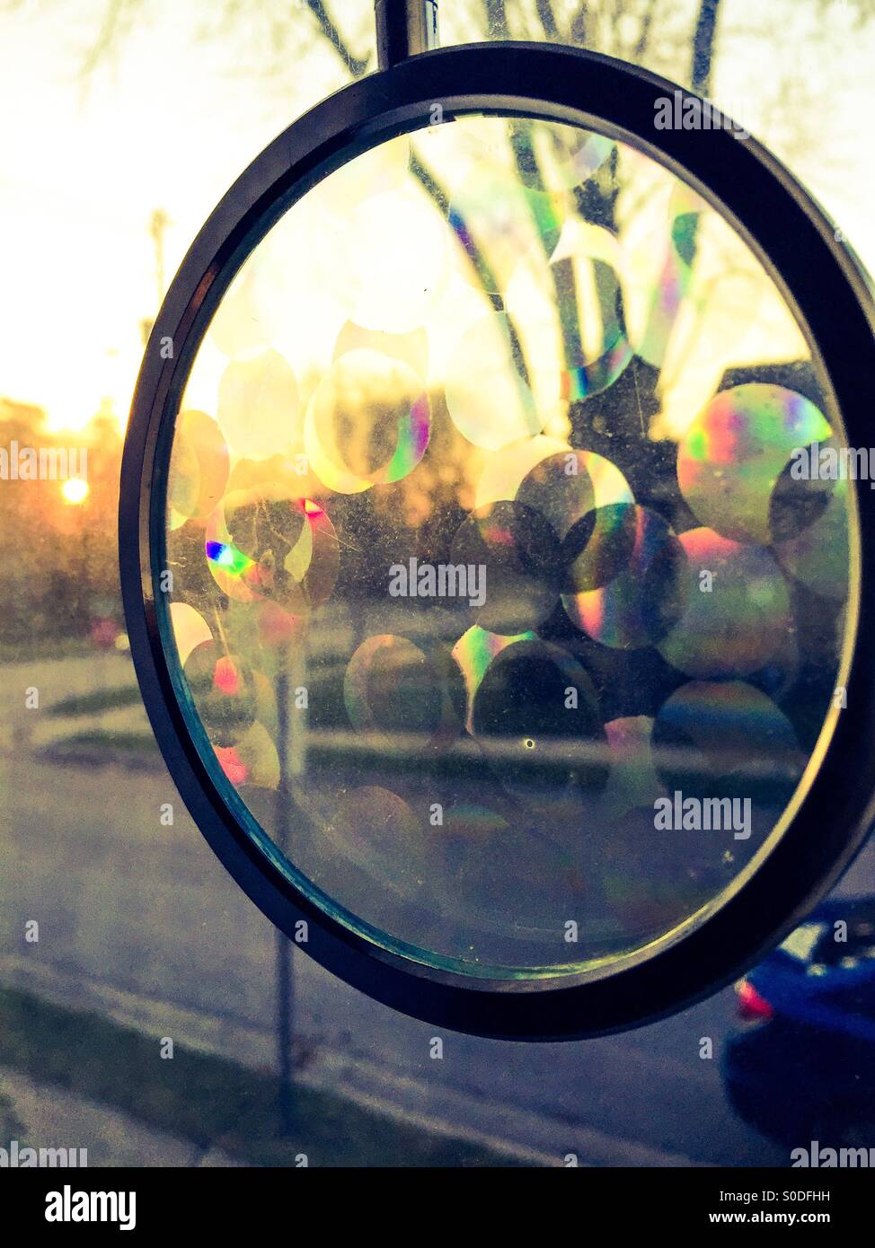 Looking through glass prism hi-res stock photography and images - Alamy