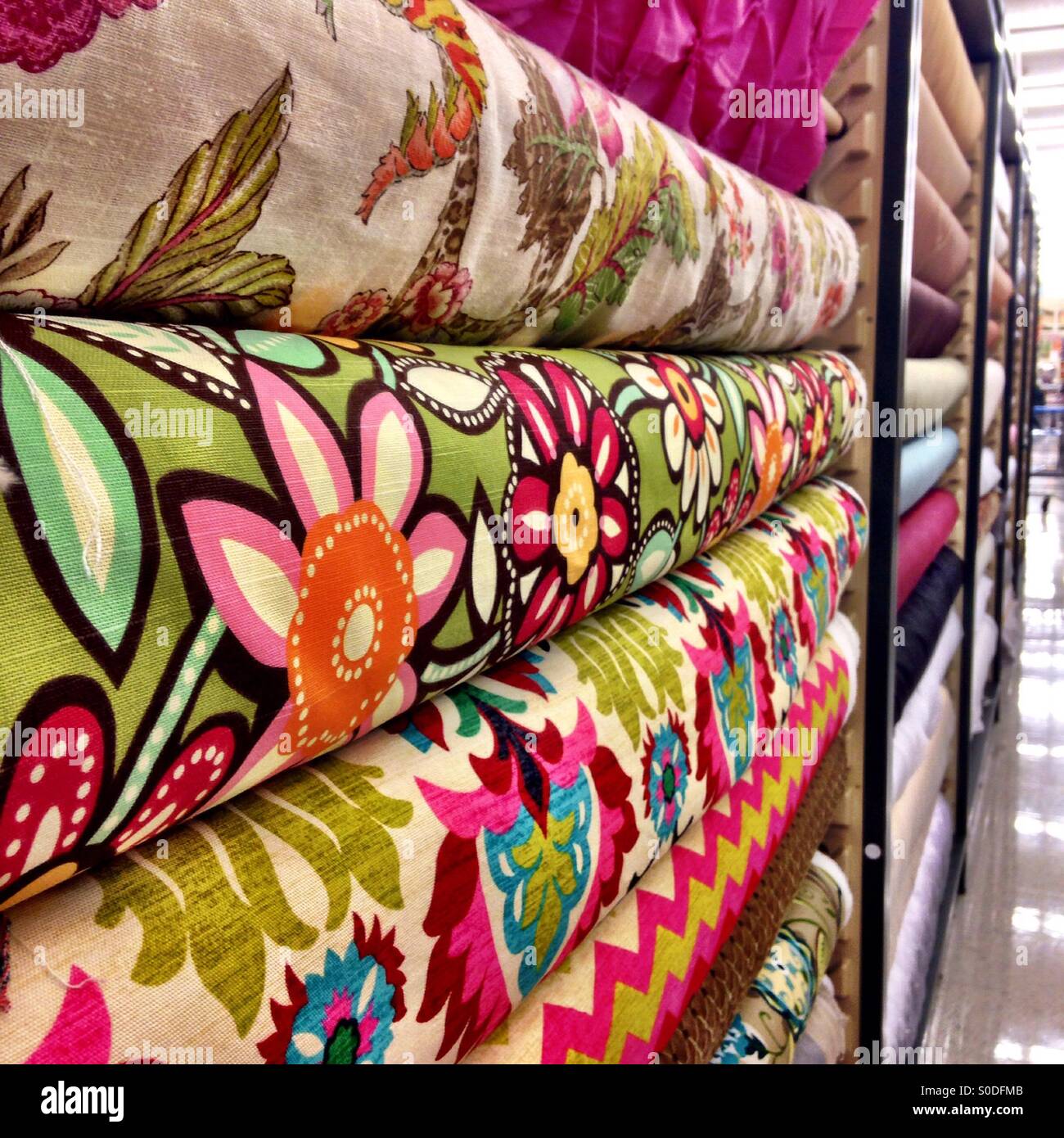 Fabric patterns hi-res stock photography and images - Alamy