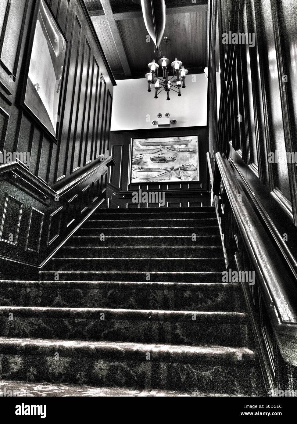 Restaurant steps hi-res stock photography and images - Alamy