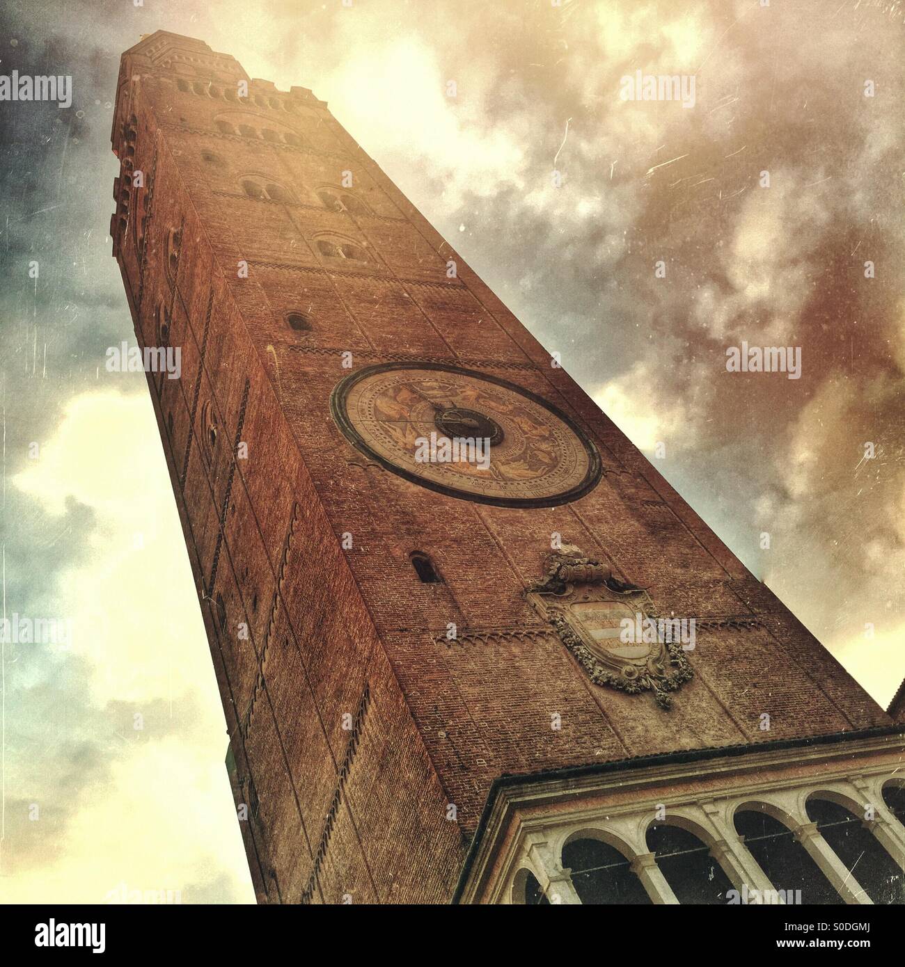 The clock tower Stock Photo - Alamy