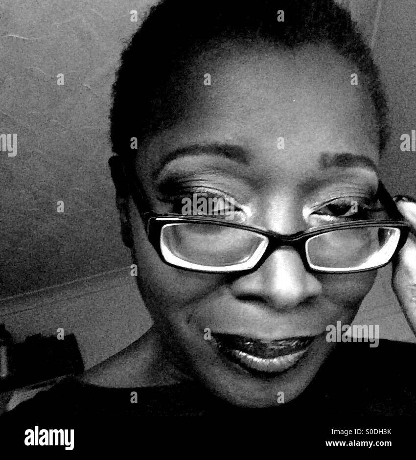 Black and white lady color hi-res stock photography and images - Alamy