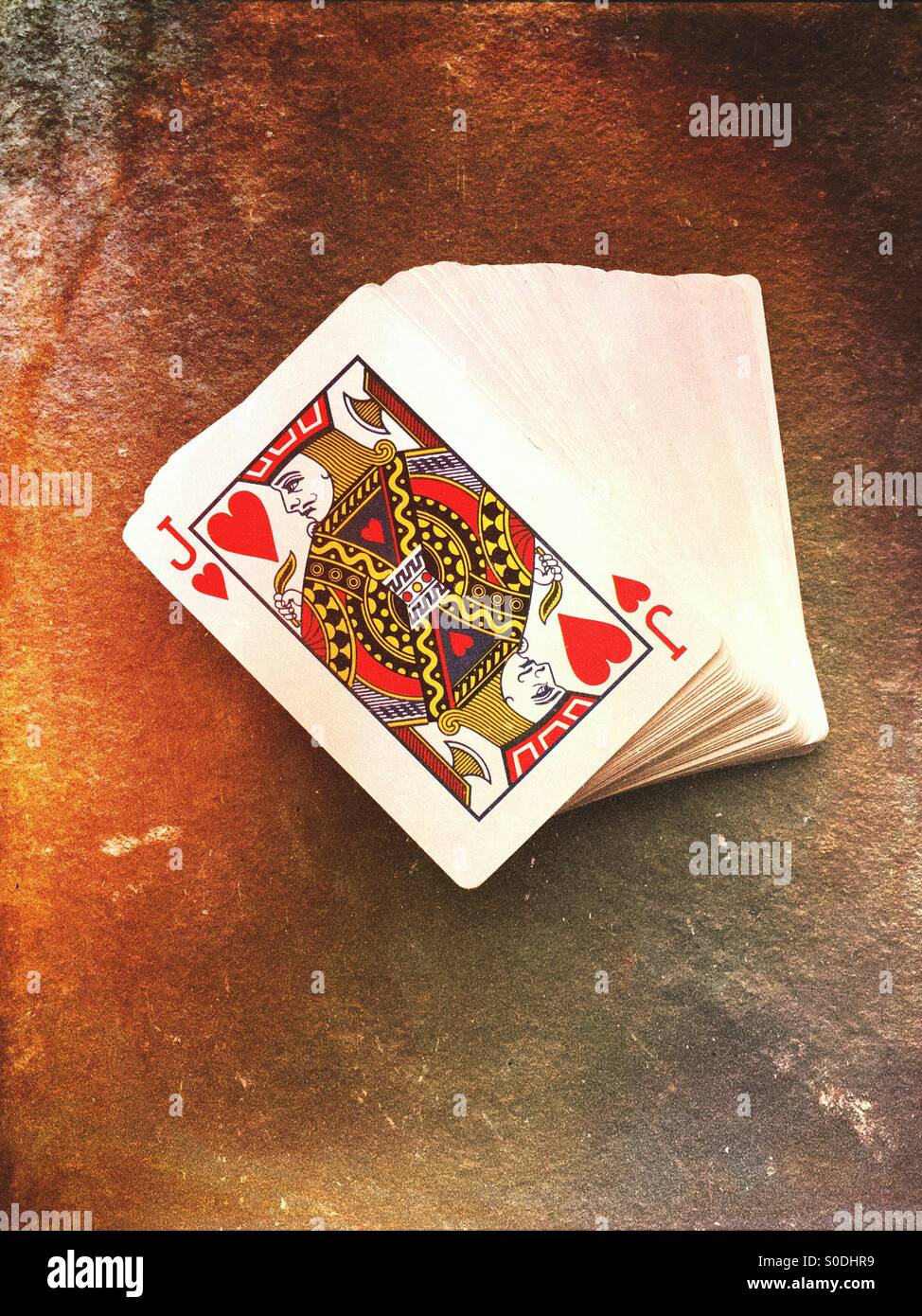Playing cards deck Stock Photo - Alamy