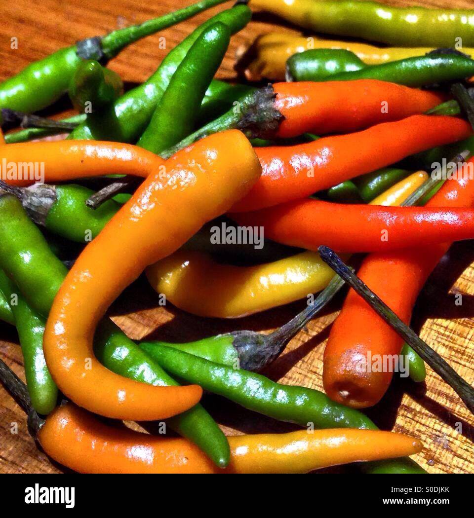 Too many chillies Stock Photo - Alamy