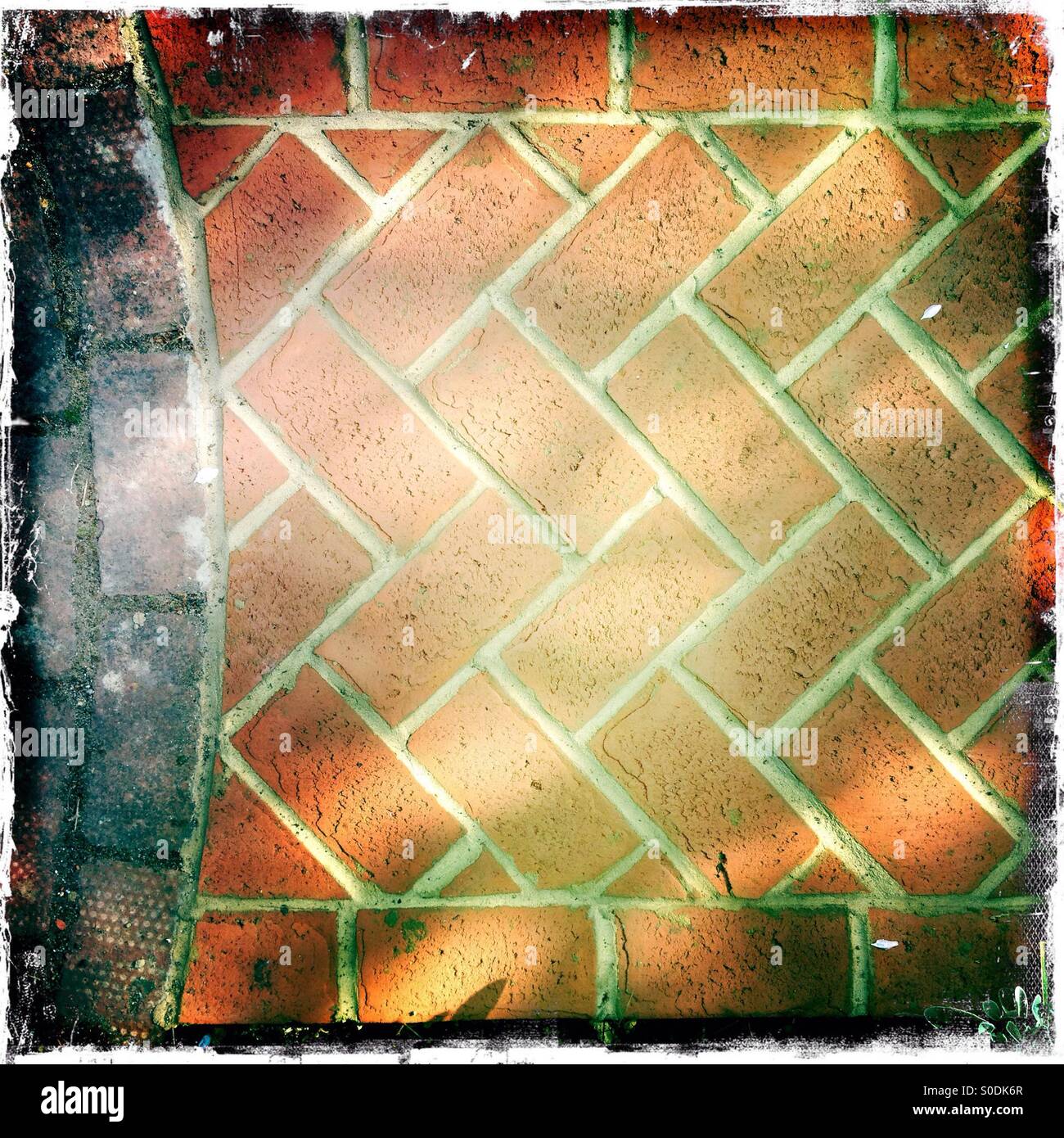 Herringbone brick pattern hi-res stock photography and images - Alamy