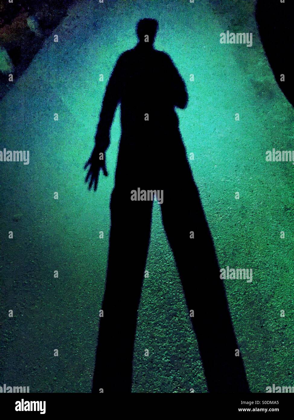 Scary shadow hi-res stock photography and images - Alamy