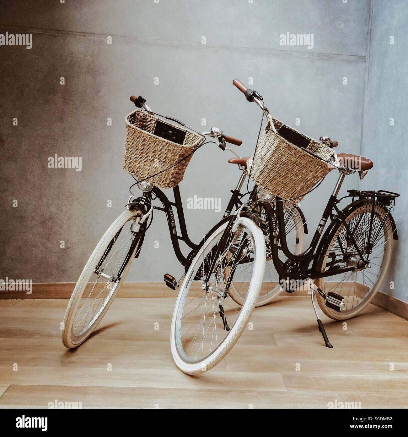 Two bicycle hi-res stock photography and images - Alamy