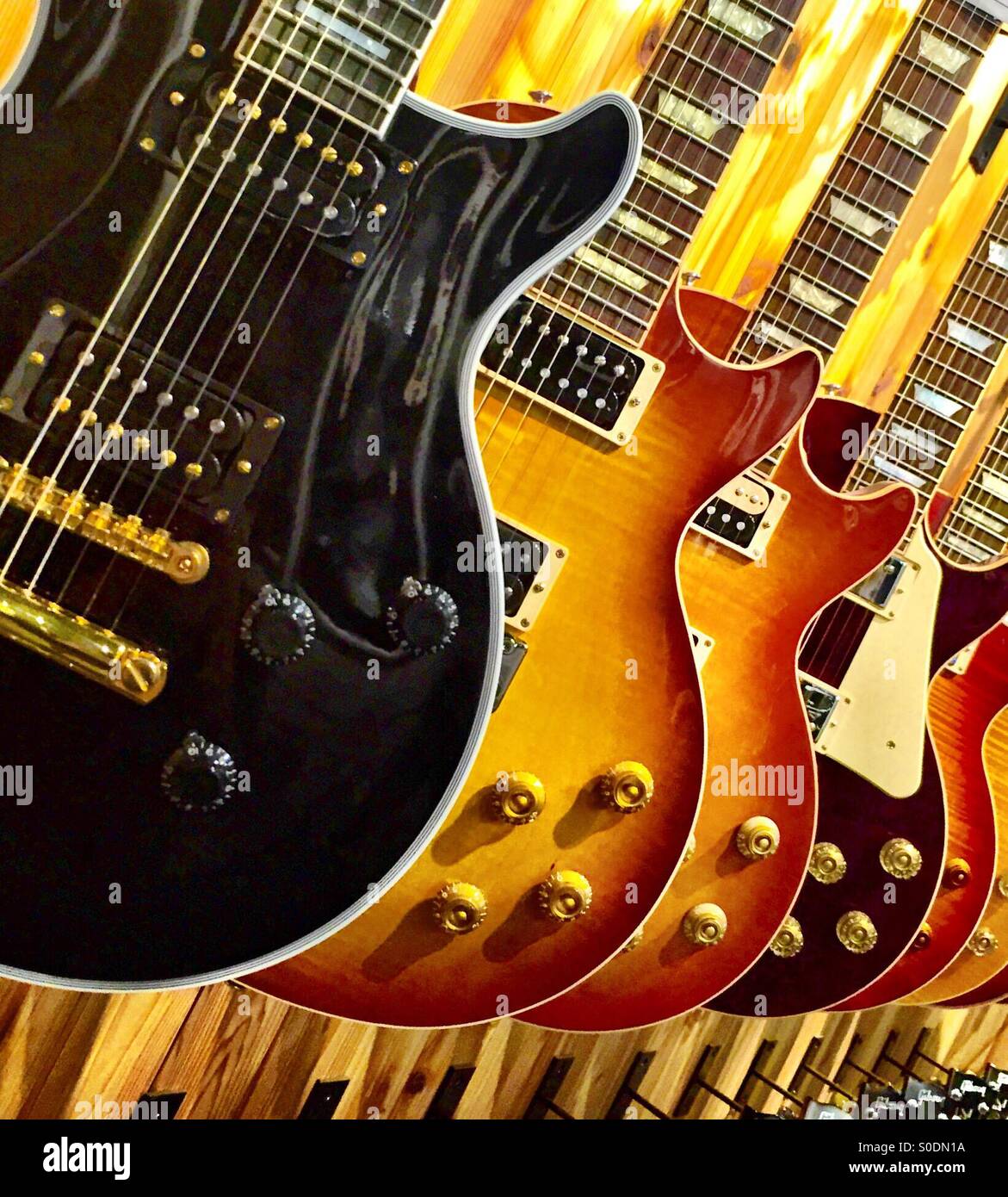 Row Of Guitars High Resolution Stock Photography and Images - Alamy