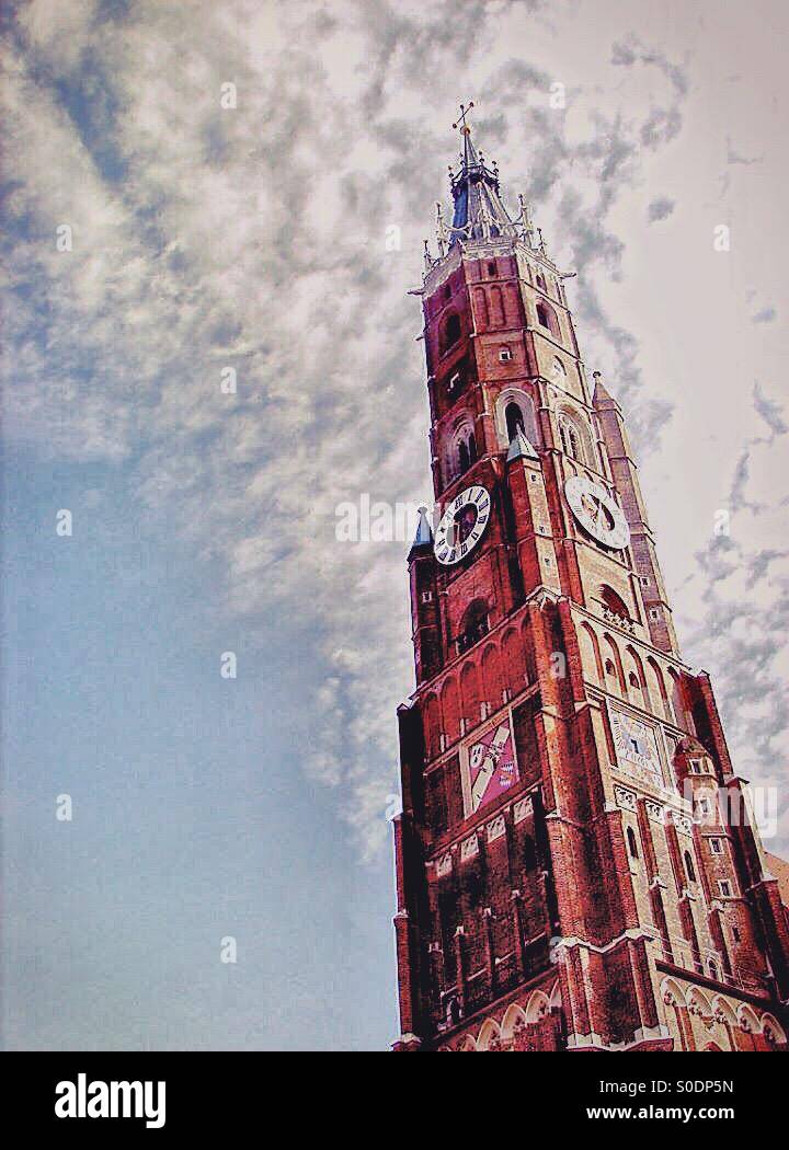 Church in Landshut, Germany Stock Photo - Alamy