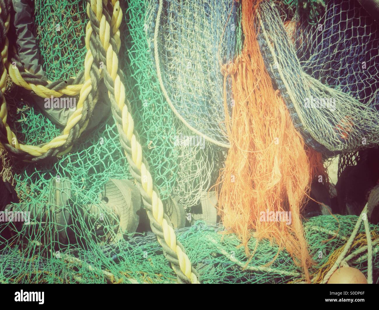 Old Fishing Nets Stock Photos & Old Fishing Nets Stock Images - Alamy