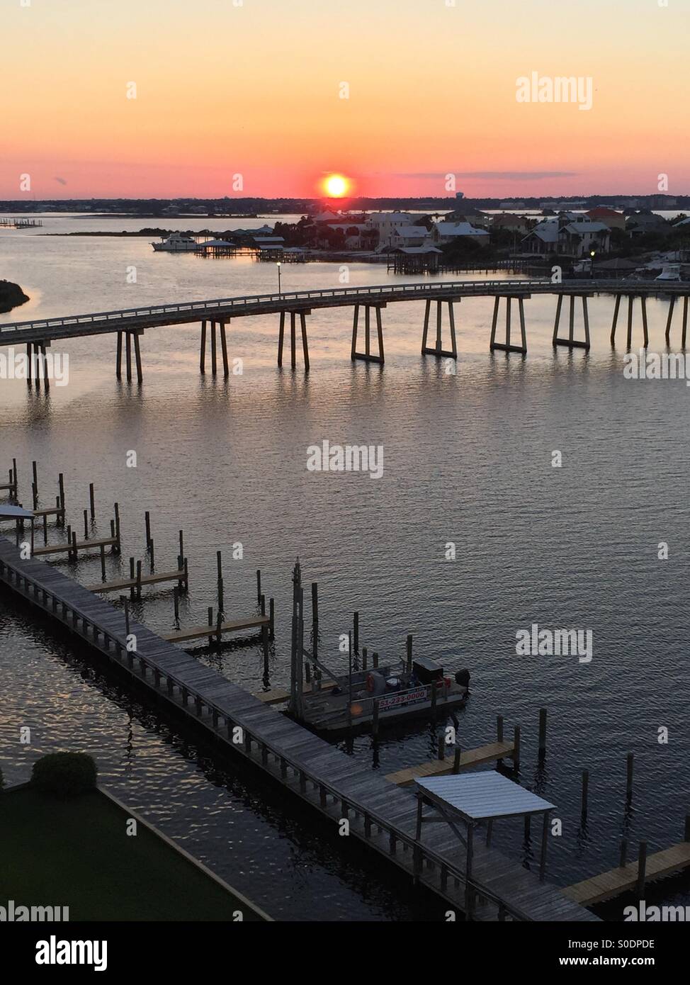 Orange beach alabama sunset hi-res stock photography and images - Alamy