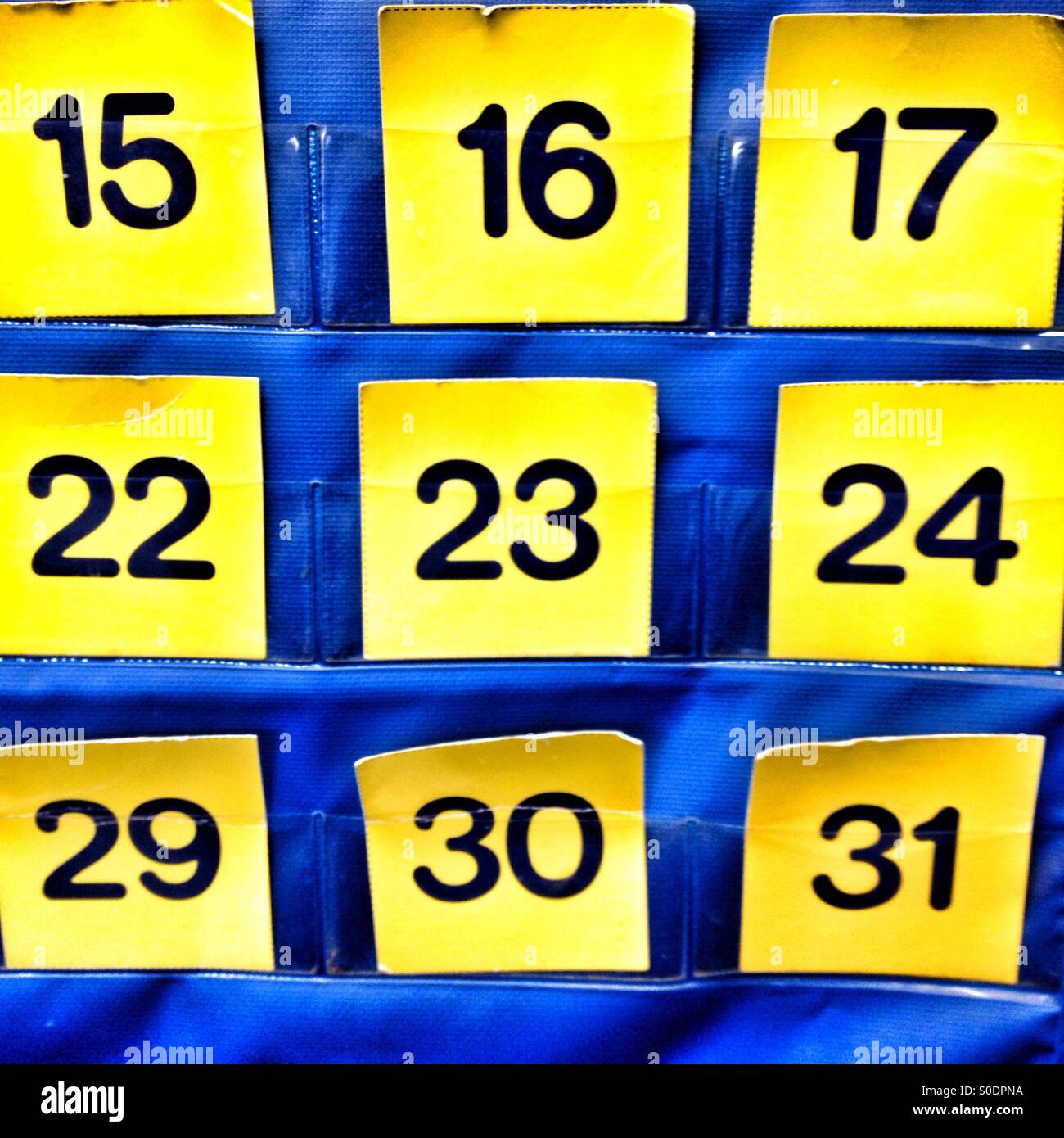 Numbers and colors hi-res stock photography and images - Alamy