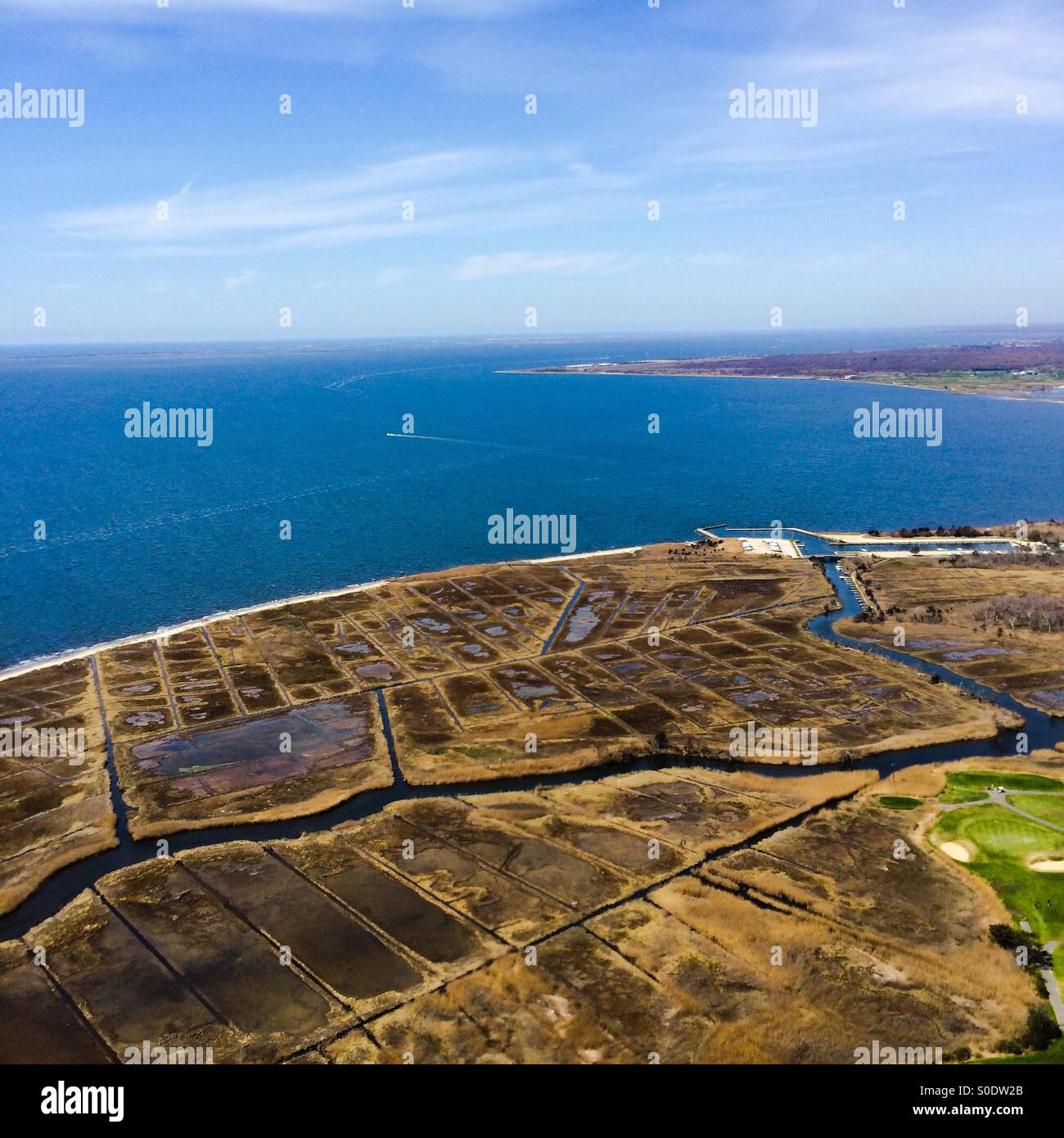 Long island new york aerial hi-res stock photography and images - Alamy