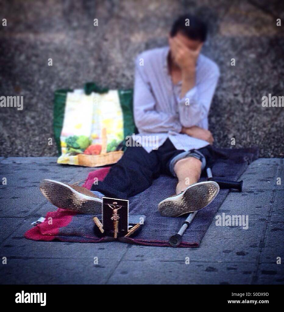 Jesus as beggar hi-res stock photography and images - Alamy