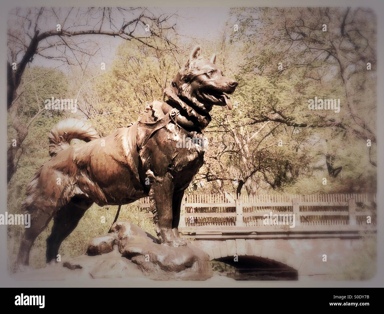 Balto statue hi-res stock photography and images - Alamy
