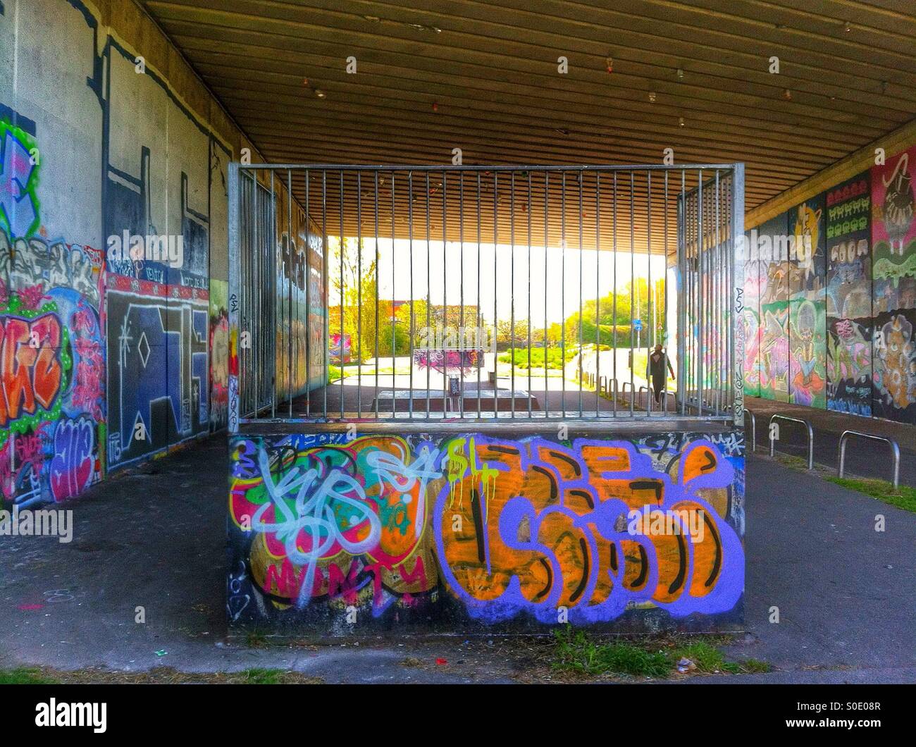 Graffiti skate park hi-res stock photography and images - Alamy