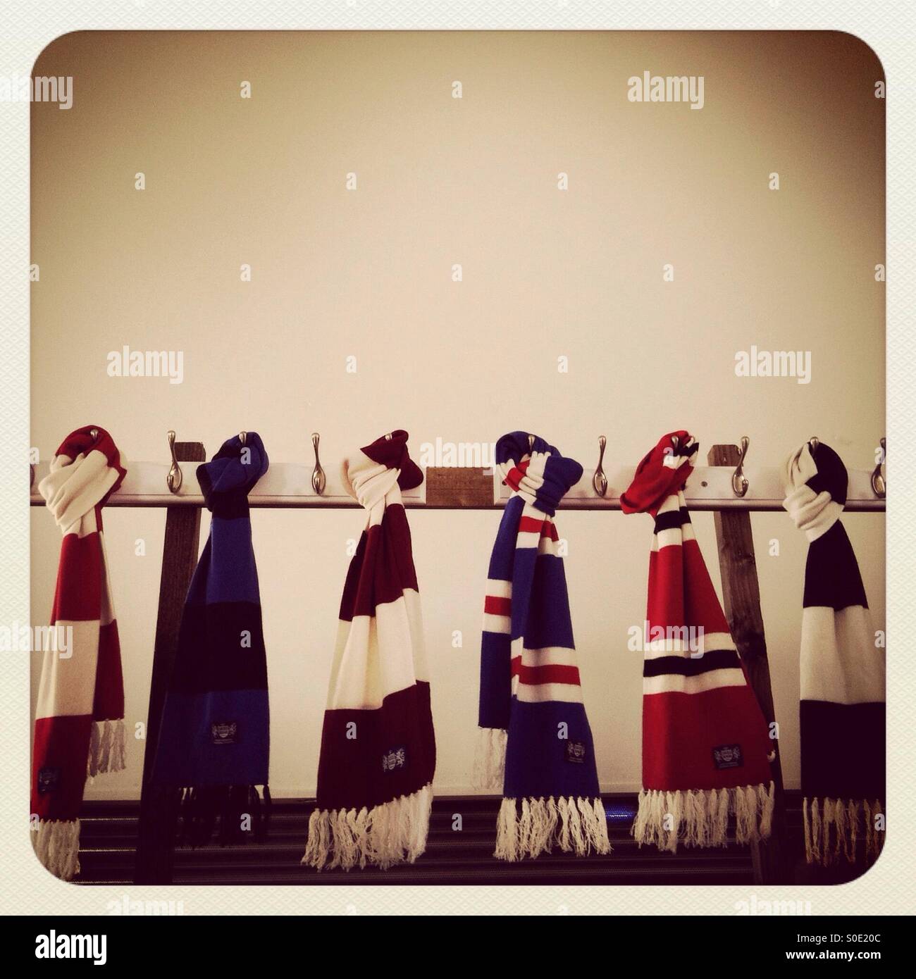 Football scarves hi-res stock photography and images - Alamy