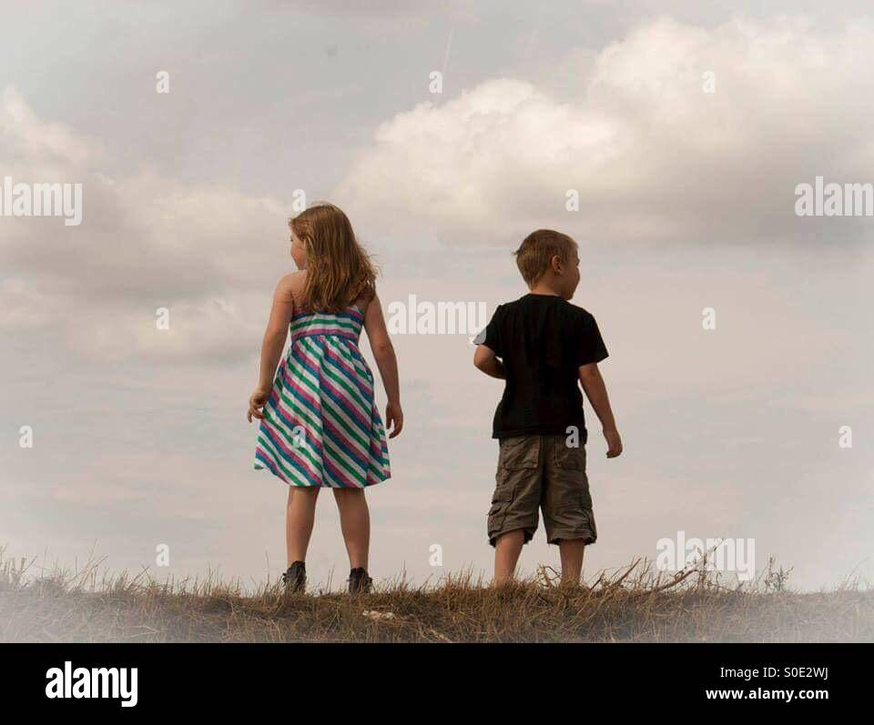 Going in opposite directions Stock Photo - Alamy
