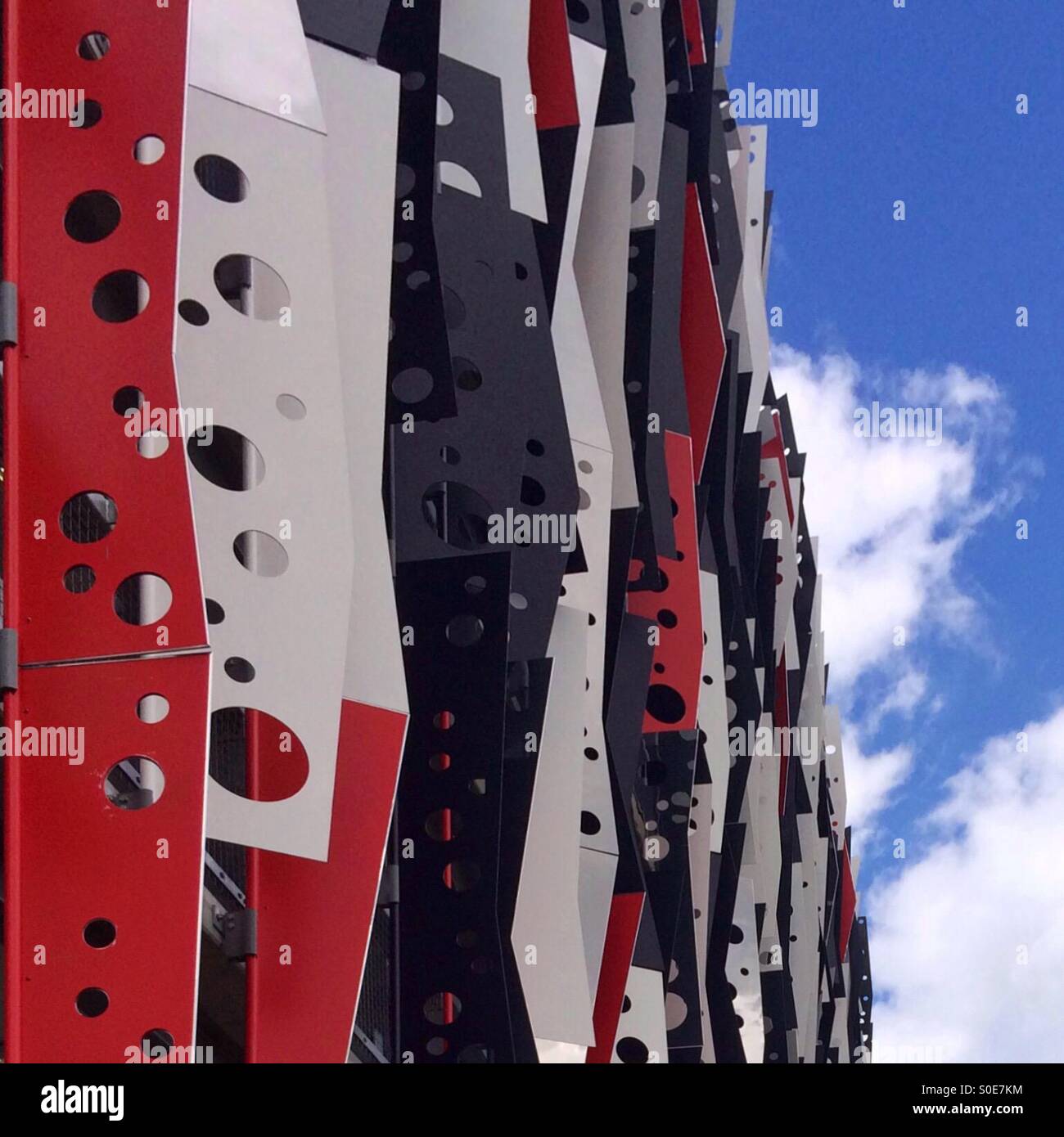 Abstract car park Stock Photo - Alamy