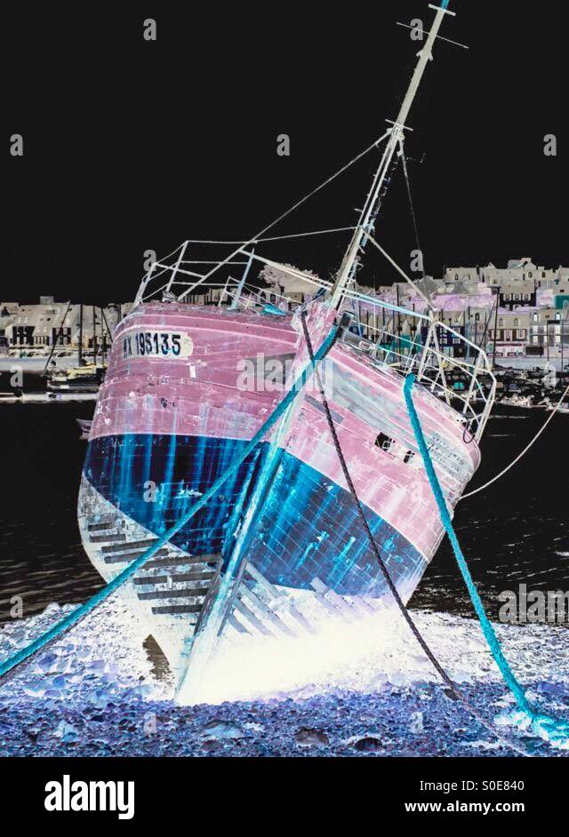 Inverted boat hi-res stock photography and images - Alamy