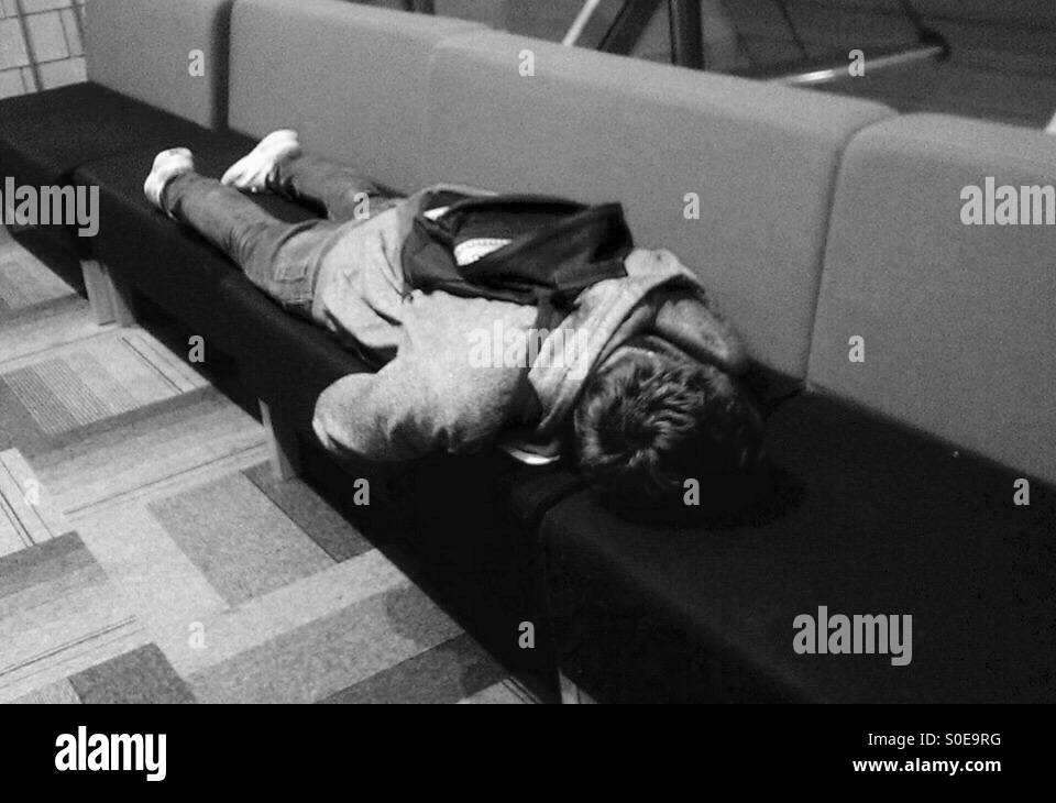 Student library antics Stock Photo - Alamy