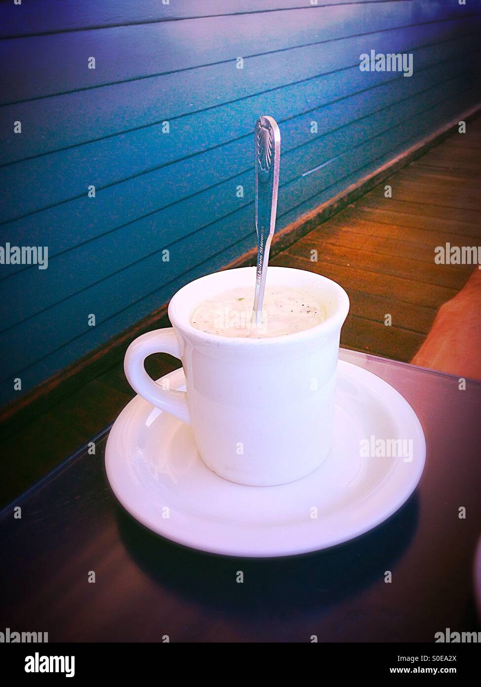 Clam Chowder Boston Stock Photos & Clam Chowder Boston Stock Images - Alamy