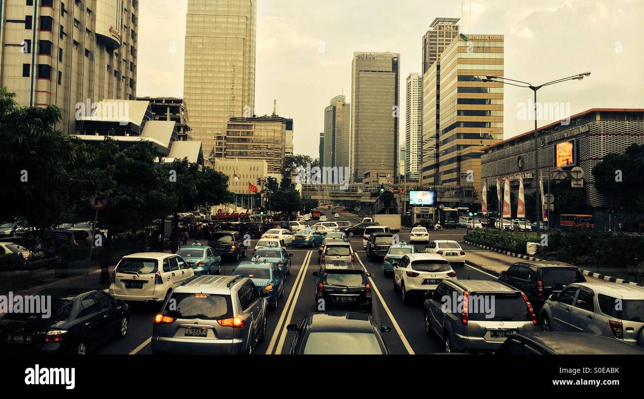 Traffic at Jakarta Stock Photo - Alamy