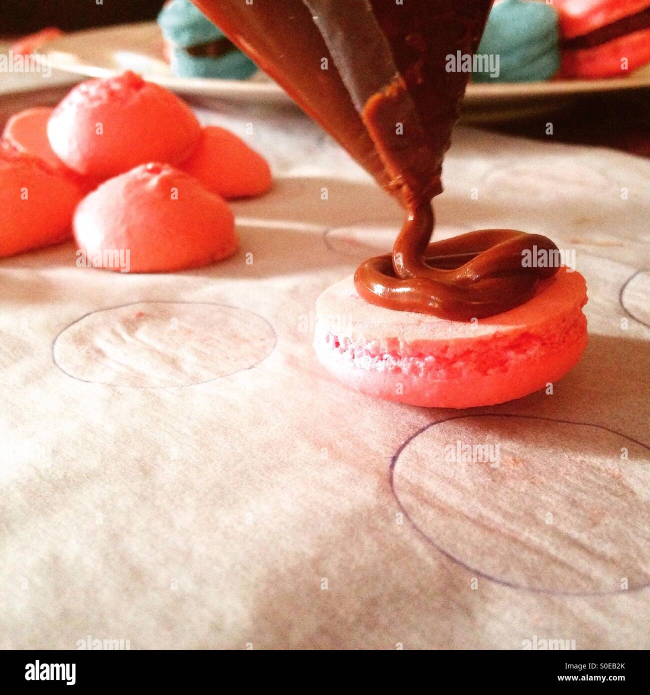 Macaron cakes hi-res stock photography and images - Alamy