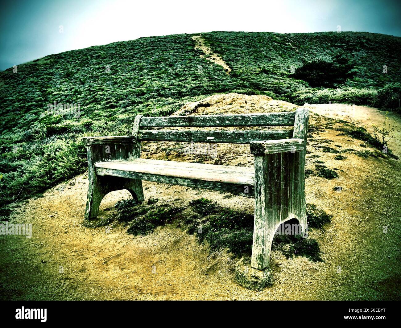 Benches of the Holy Stock Photo - Alamy