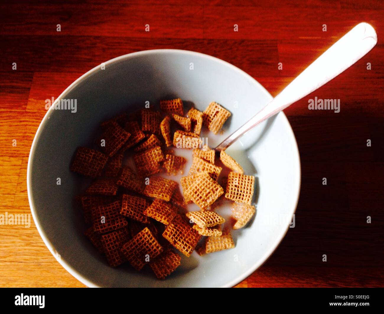 Malted wheat breakfast cereal Stock Photo - Alamy