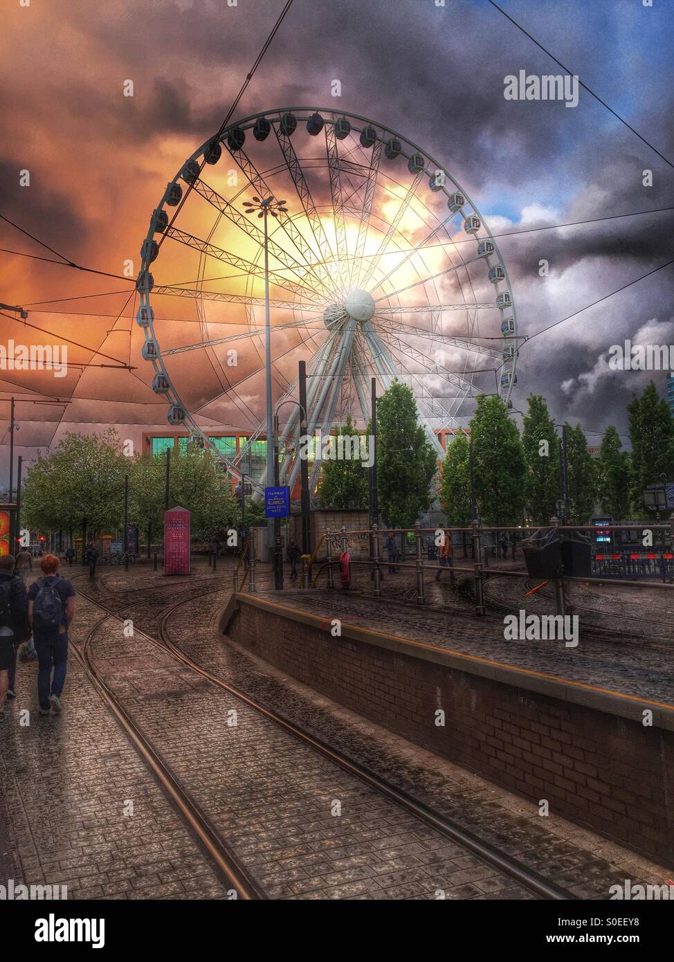 Manchester Wheel High Resolution Stock Photography and Images - Alamy