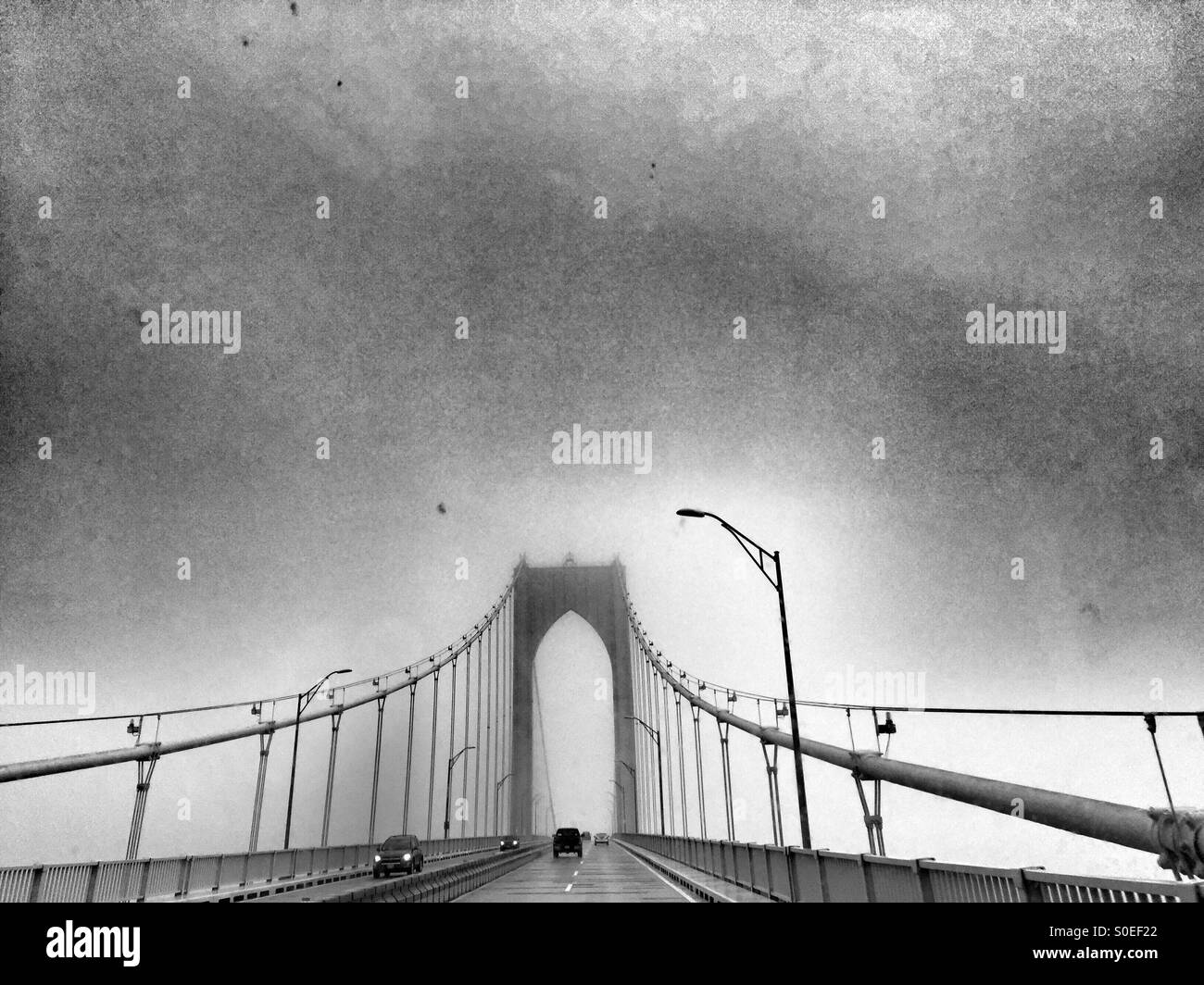 Bridge vehicles Black and White Stock Photos & Images - Alamy