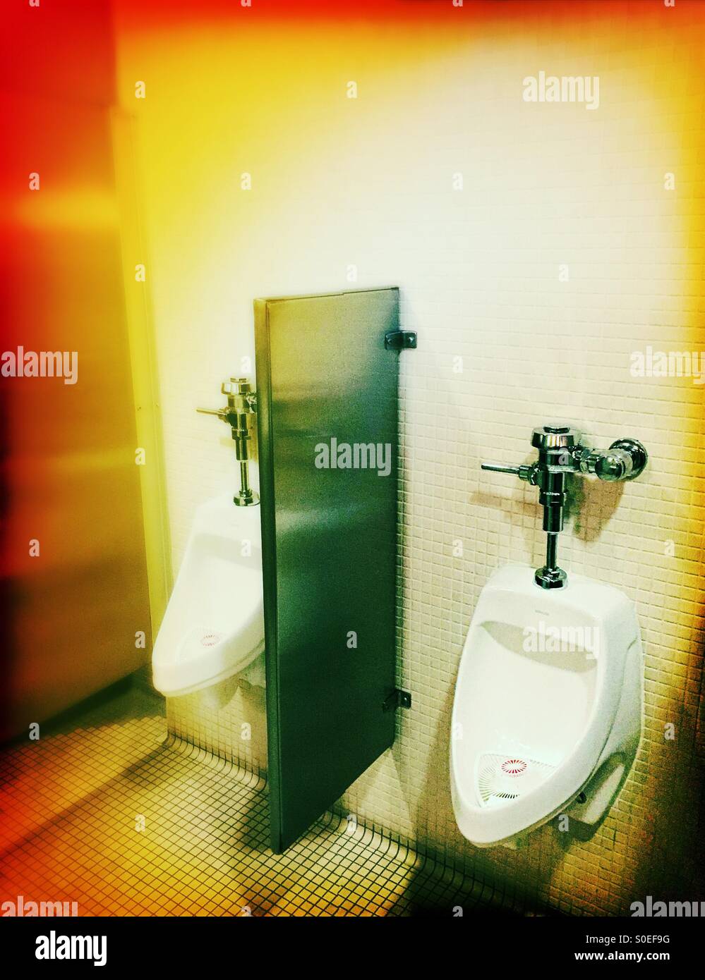 Urinal in Men's Room, USA Stock Photo - Alamy