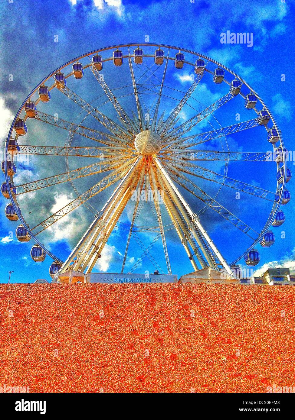 The Brighton Wheel Stock Photo - Alamy