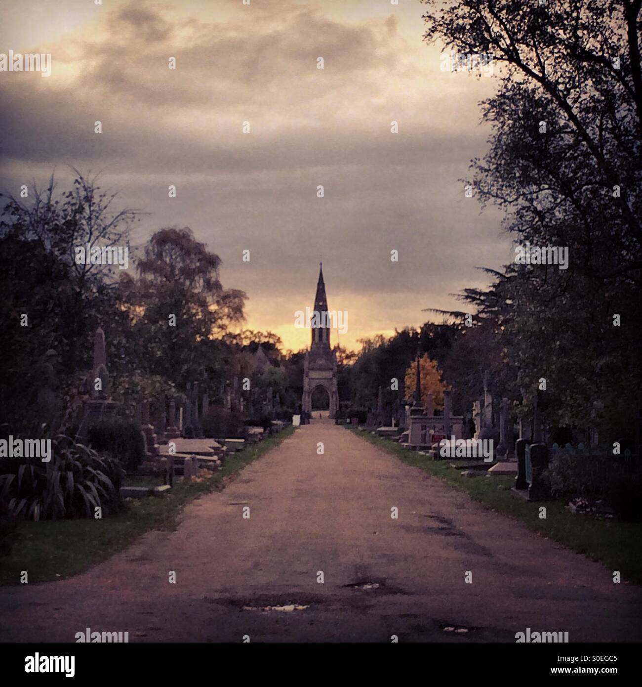 London cemetery hi-res stock photography and images - Alamy