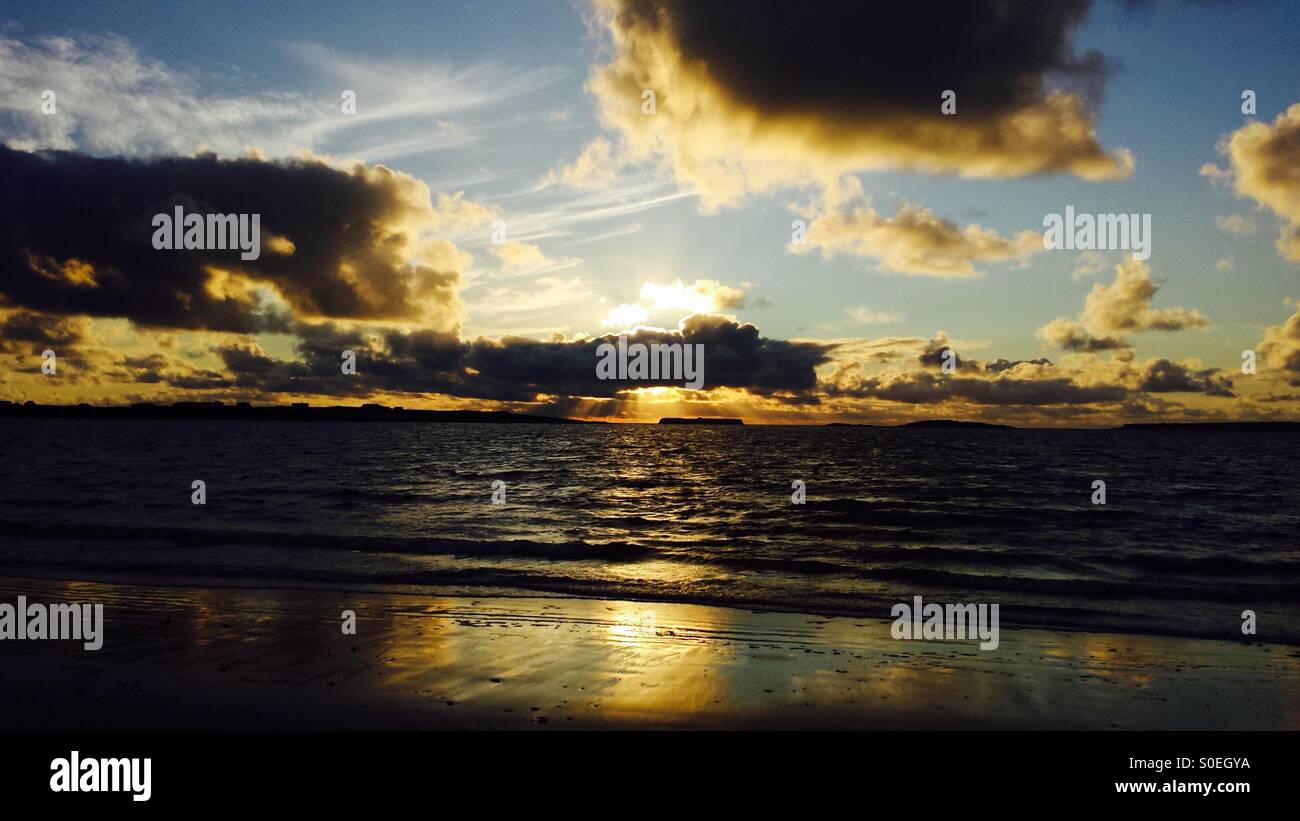 Irish sunset hi-res stock photography and images - Alamy