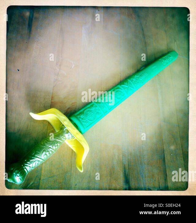 Kids toy sword fight hi-res stock photography and images - Alamy