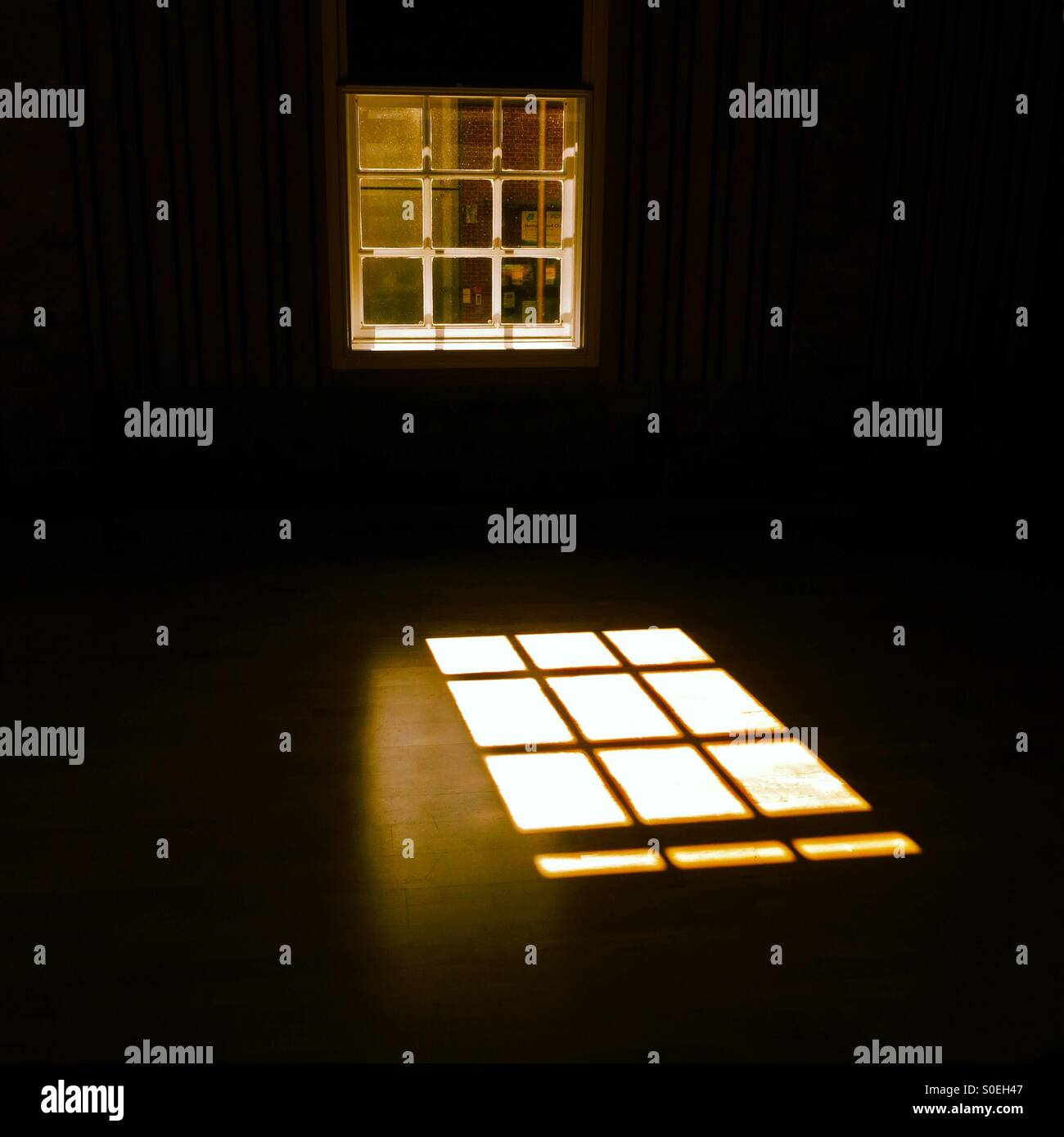 Sunshine through a window Stock Photo - Alamy