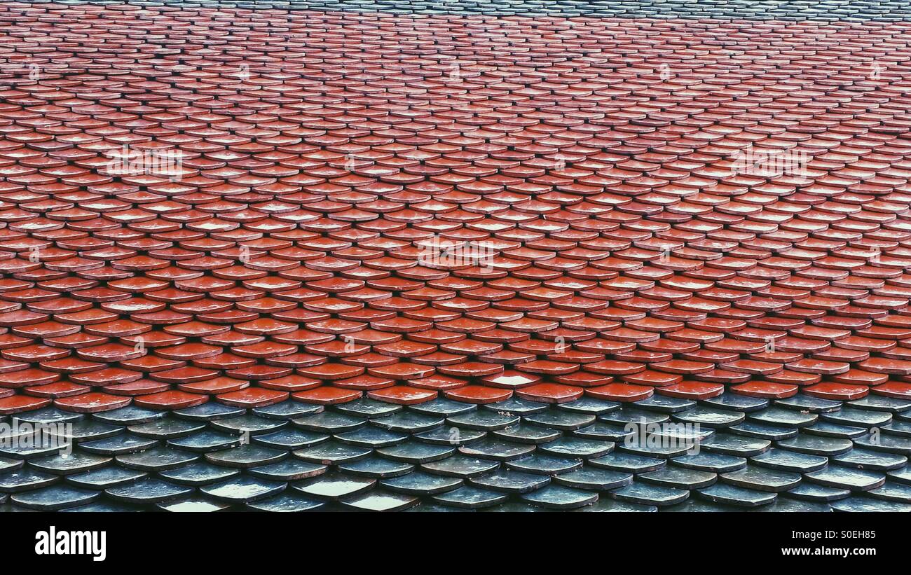 Green shingle roof hi-res stock photography and images - Alamy