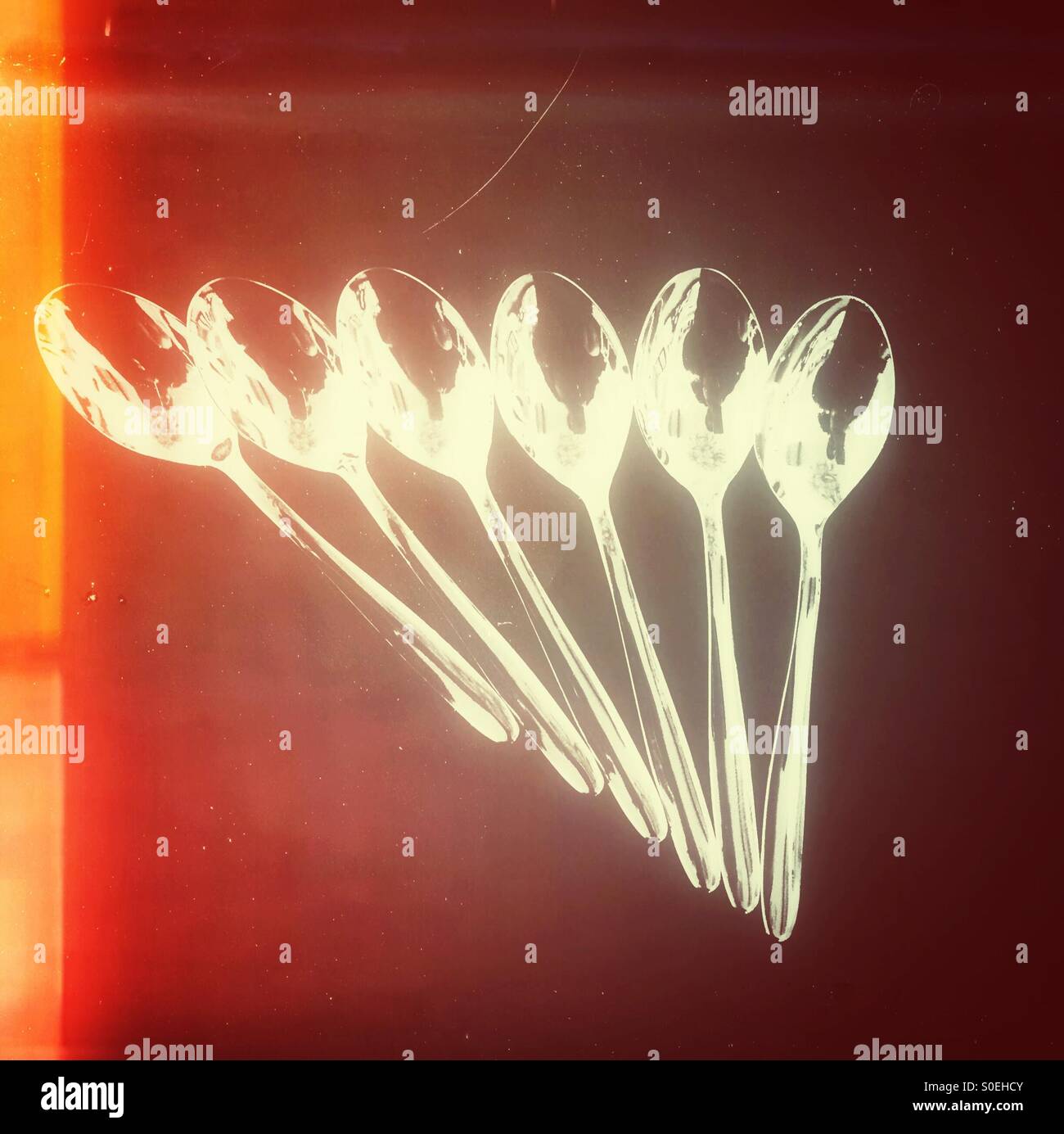 Shining spoons hi-res stock photography and images - Alamy