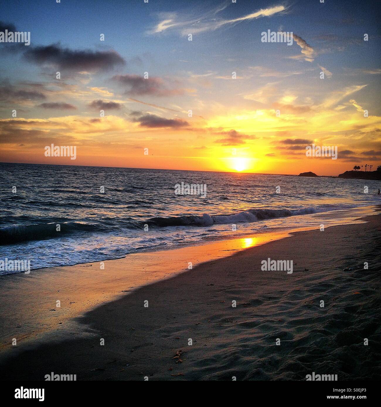 Laguna Beach Sunset High Resolution Stock Photography and Images - Alamy