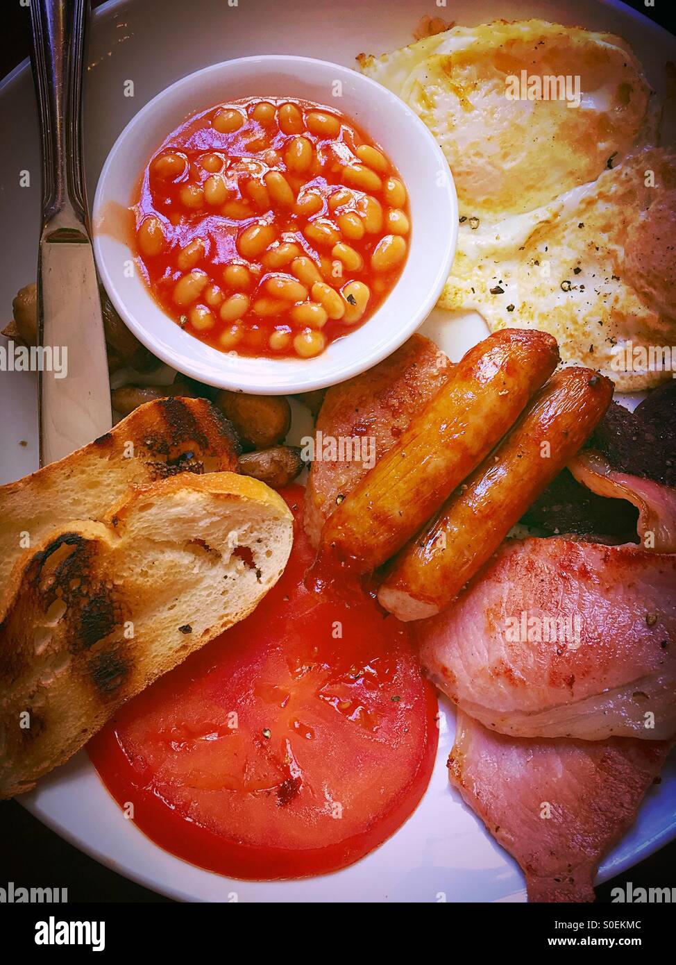 Traditional Irish breakfast Stock Photo - Alamy