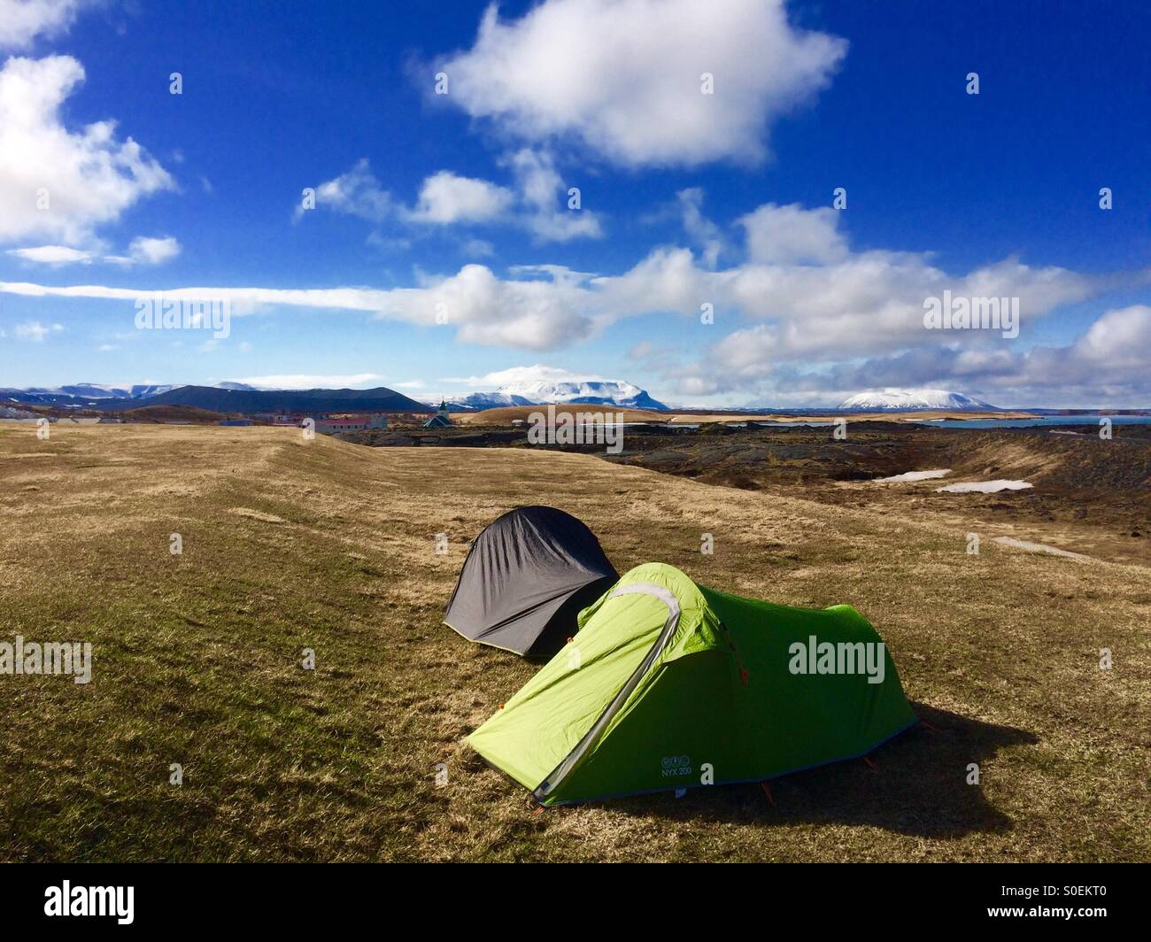 Camping fields hi-res stock photography and images - Alamy