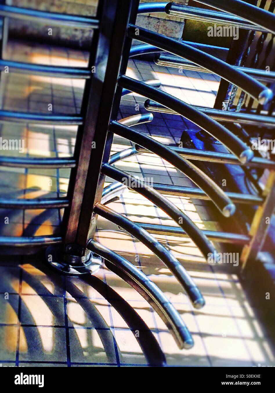 Turnstile NYC subway station Stock Photo - Alamy