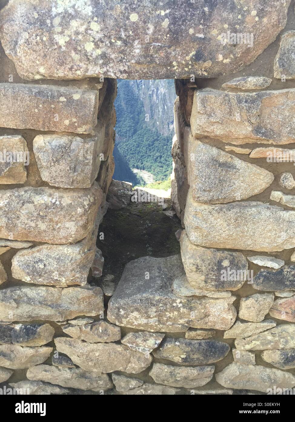 Machu picchu window hi-res stock photography and images - Alamy