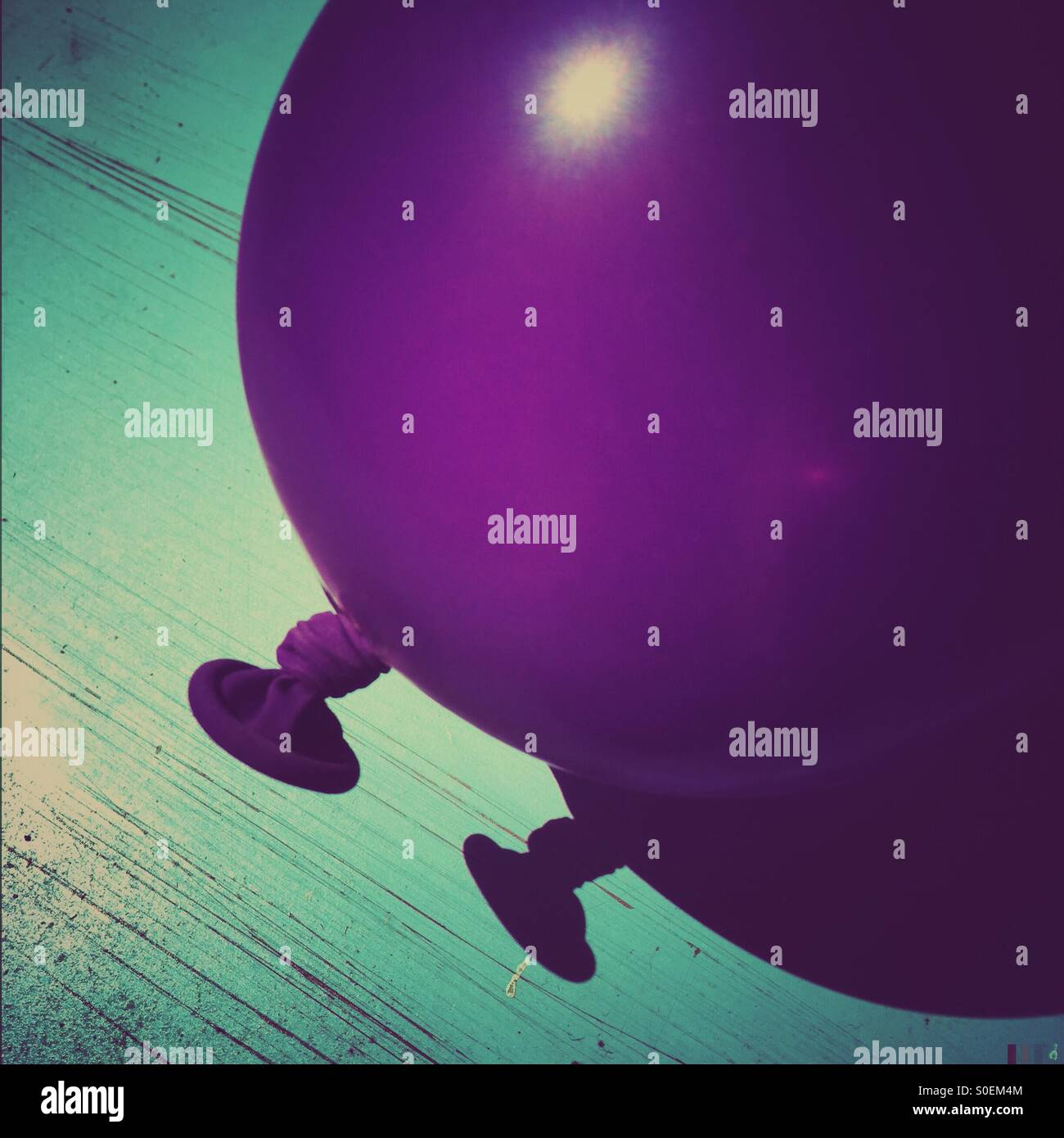 Purple balloon hi-res stock photography and images - Alamy