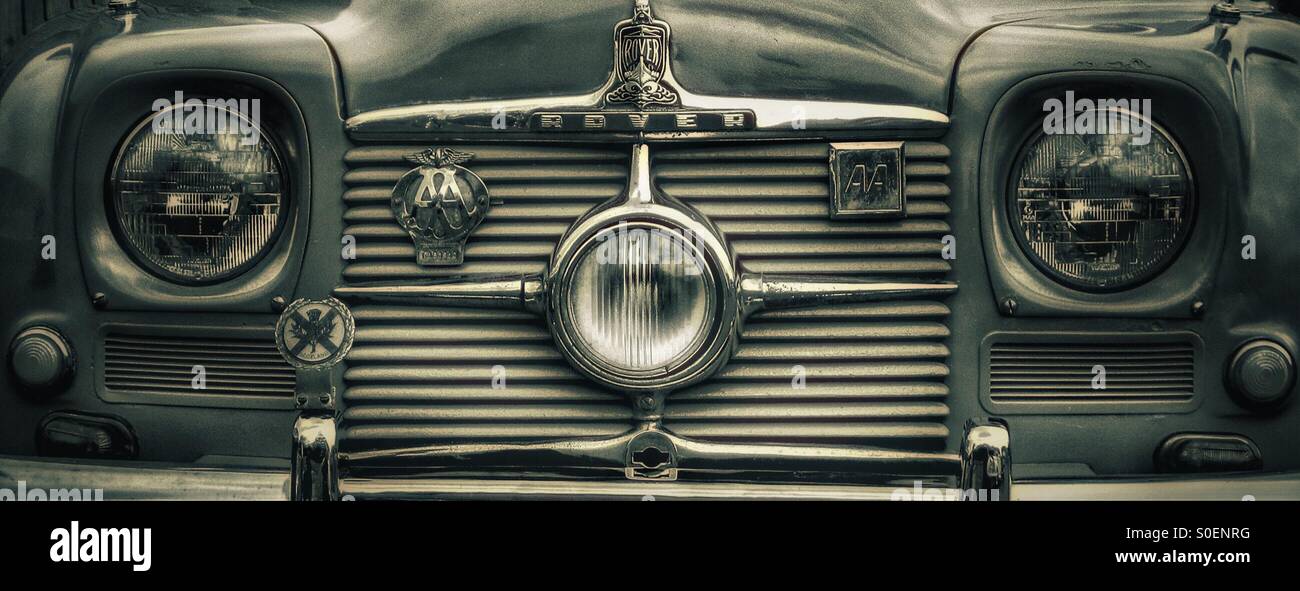 Vintage rover p4 Stock Photo - Alamy