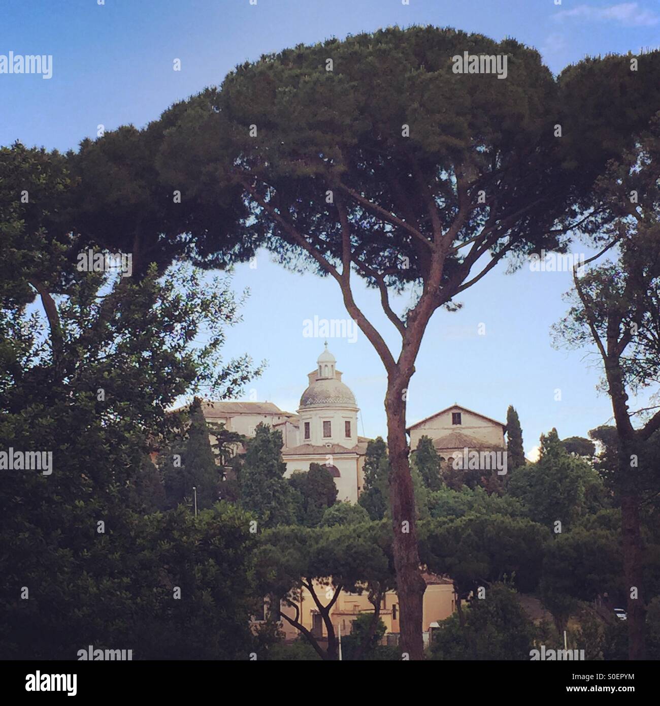 Typical Roman view Stock Photo - Alamy