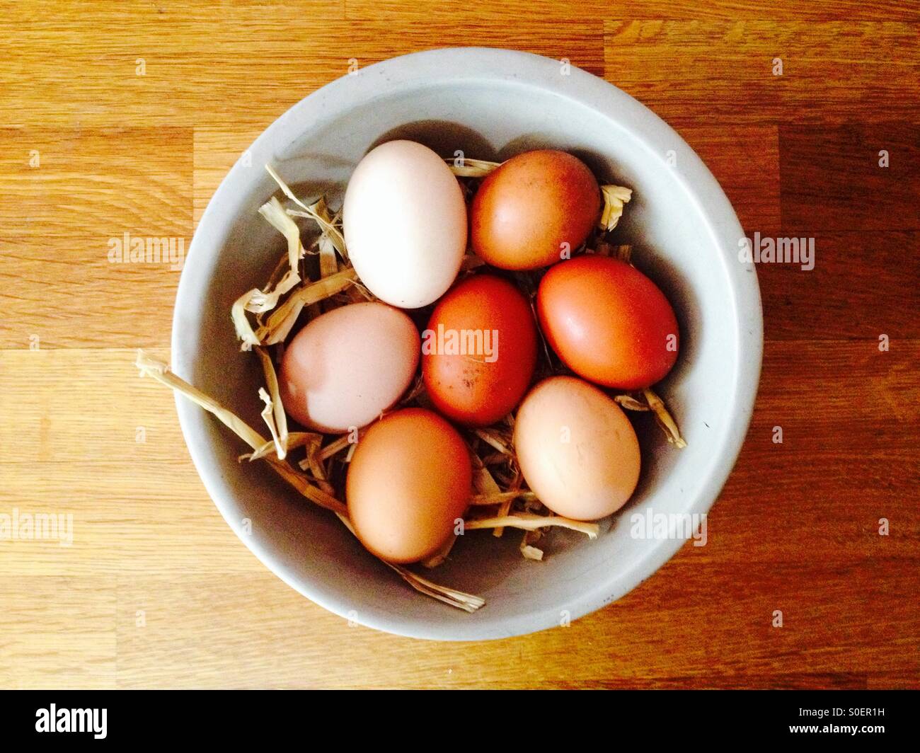 Free-range organic eggs Stock Photo - Alamy