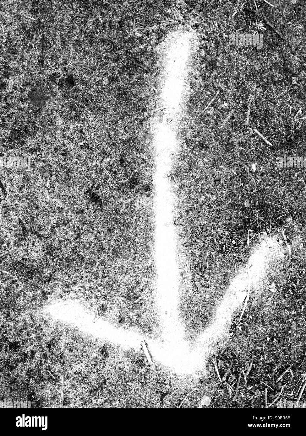 Ground pointing Black and White Stock Photos & Images - Alamy