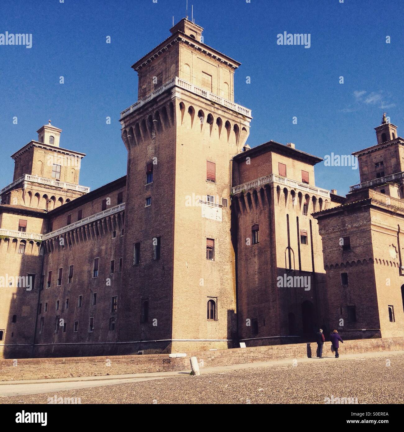 Italy ferrara castle estense hi-res stock photography and images - Alamy